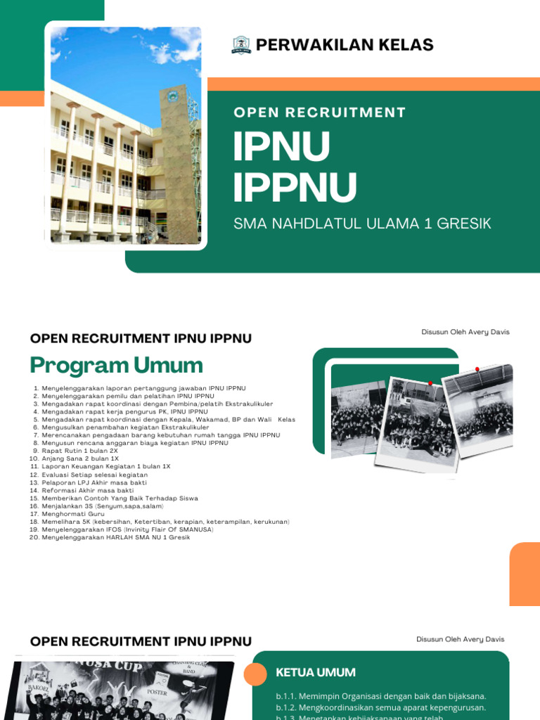 Slide Open Recruitment Ipnu Ippnu | PDF