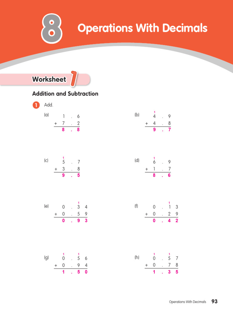 MC Maths - Activity Book With Ans - Stage 6 - C08 | PDF