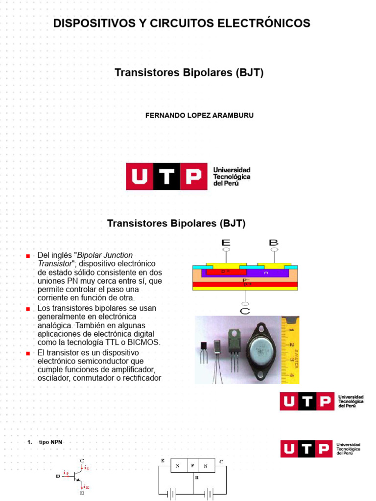 Transistores Bipolares - BJT | PDF