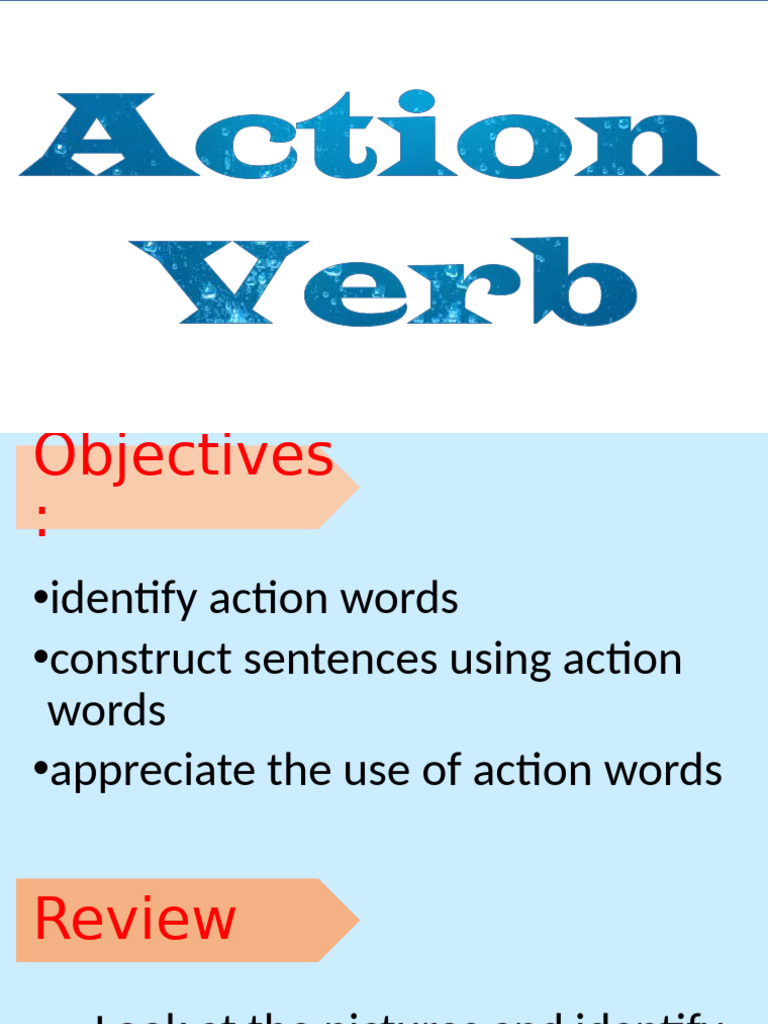 Action Verb | PDF
