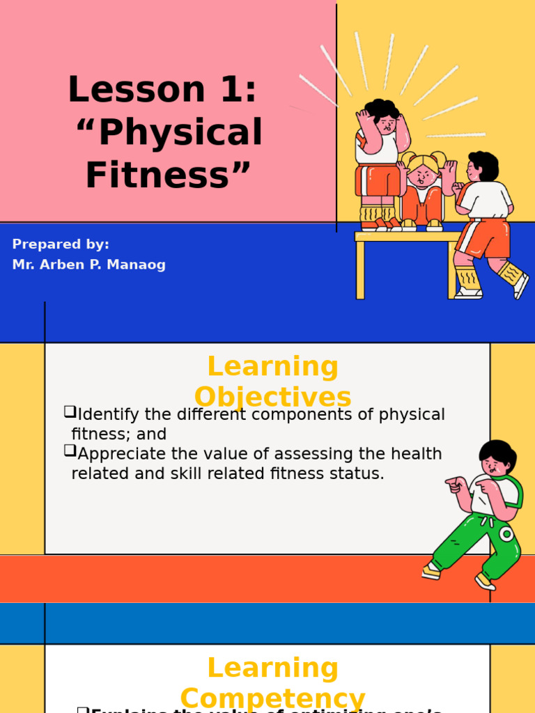 Lesson 1 - Physical Fitness | PDF