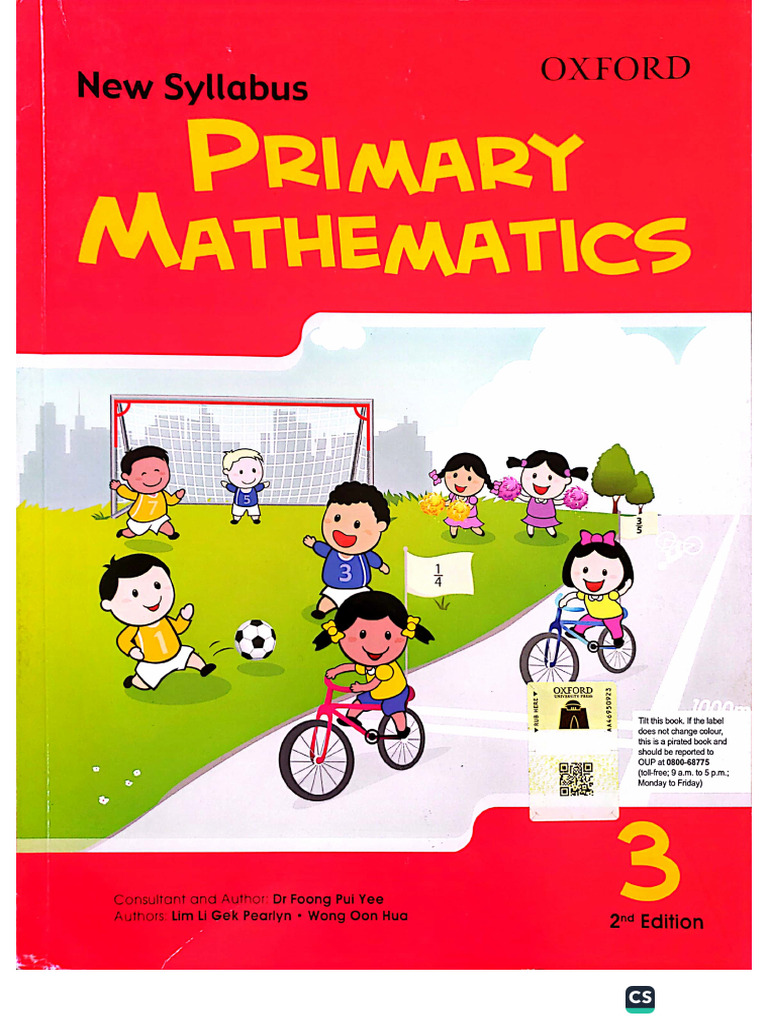 Primary Mathematics 3 Book | PDF