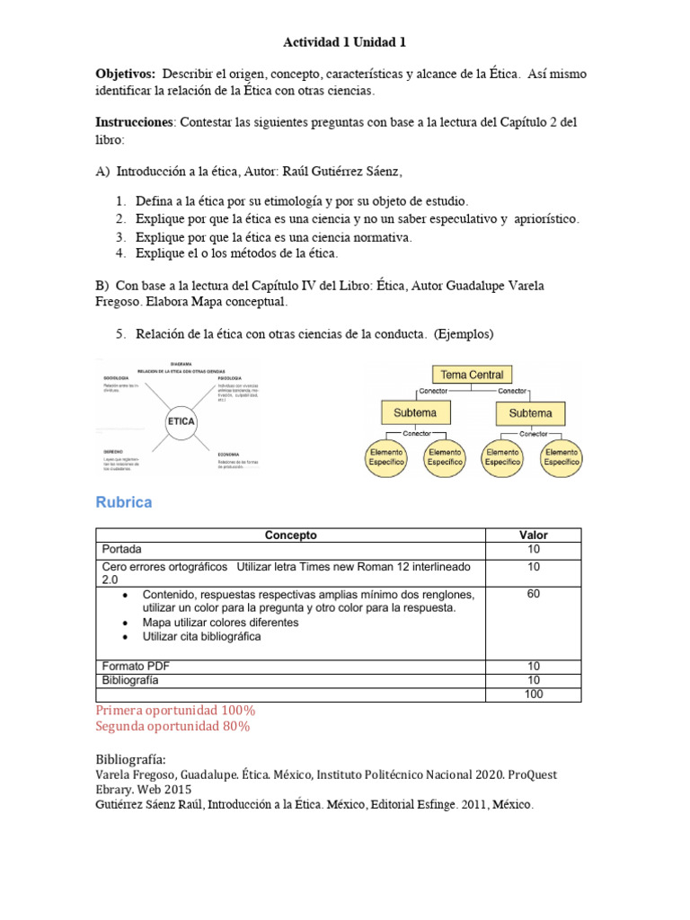 Actividad 1 Unidad 1 | PDF
