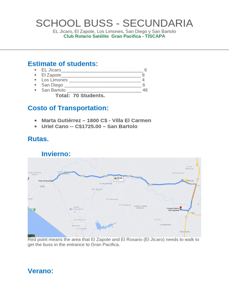 School Buss | PDF