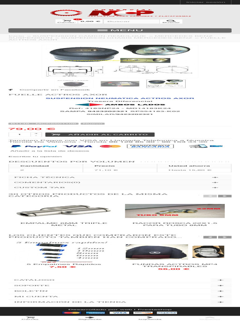 Suspension Camion Actros MP | PDF