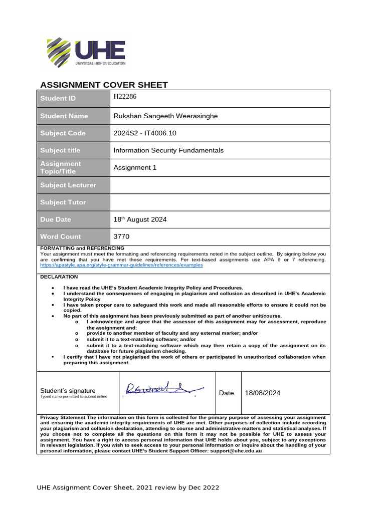 Assignment 1 - Case Study - Solar Winds | PDF