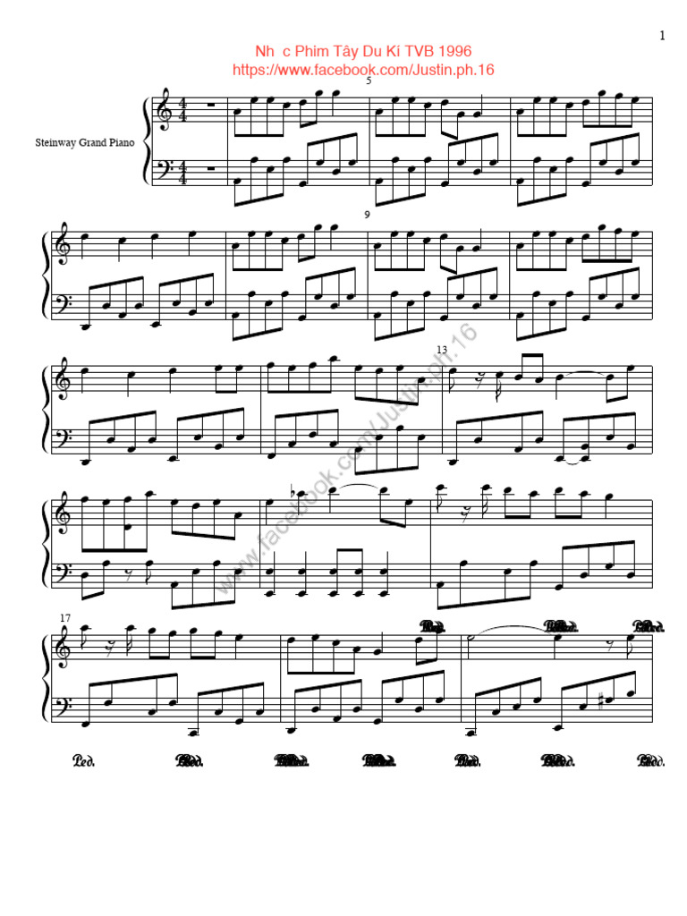 Tay Du Ky TVB OST 1995 - Watermark | PDF