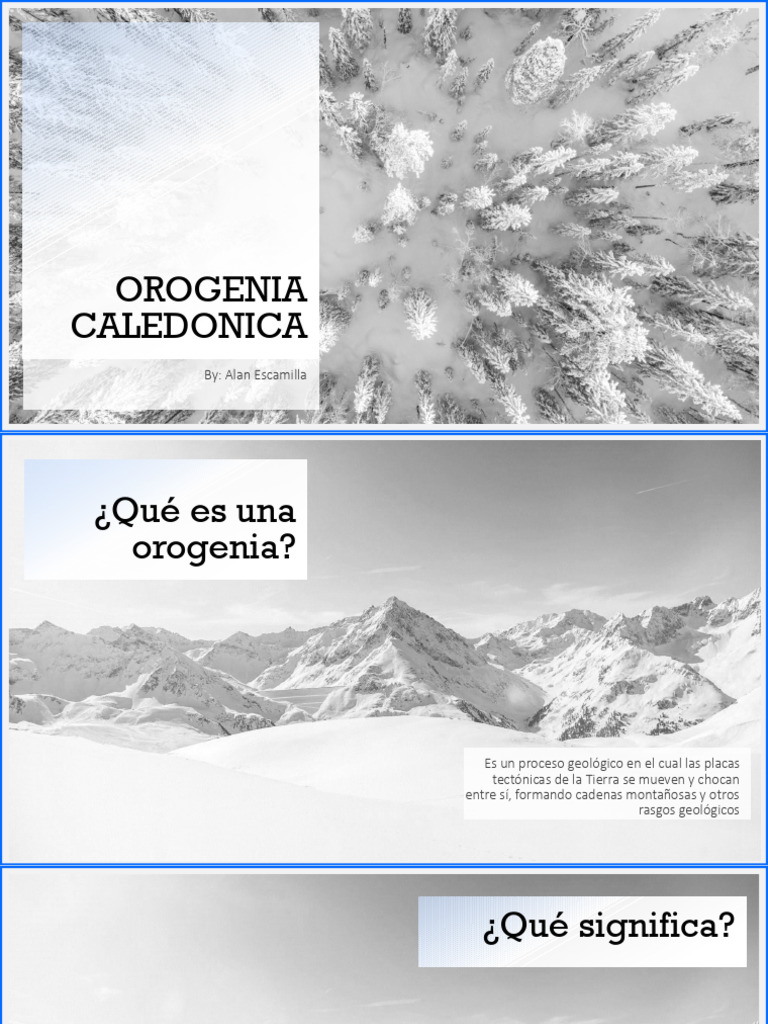 Orogenia Calcedonica | PDF | Escocia | Ciencias de la Tierra