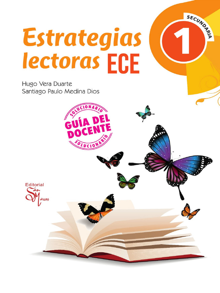 ESTRATEGIAS ECE 1° - Guía Docente | PDF