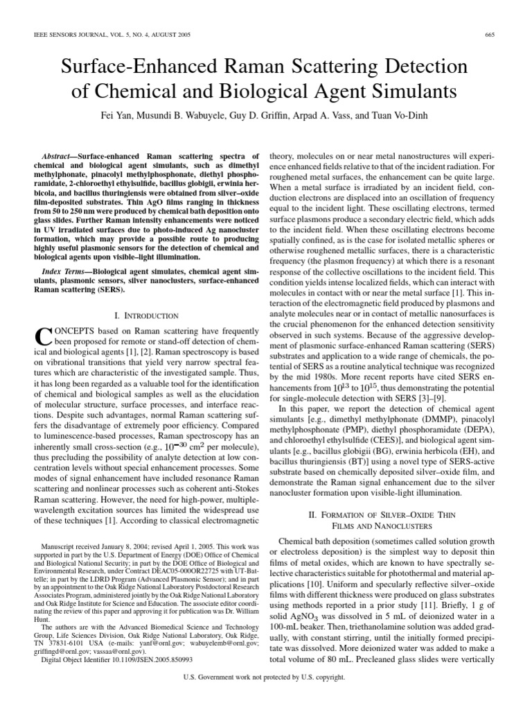 Surface-enhanced_Raman_scattering_detection_of_chemical_and_biological_agent_simulants | PDF