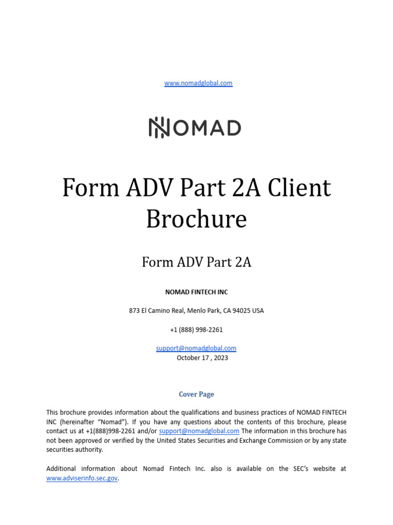 Nomad | PDF