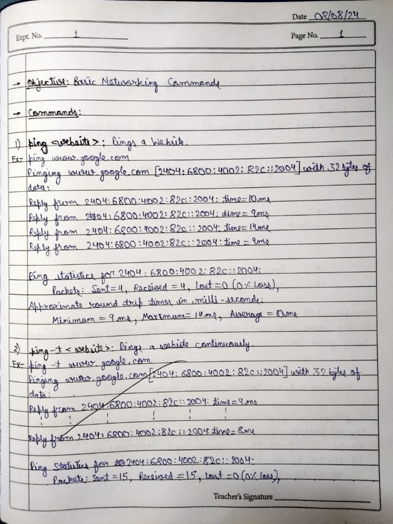 Computer Network Lab | PDF