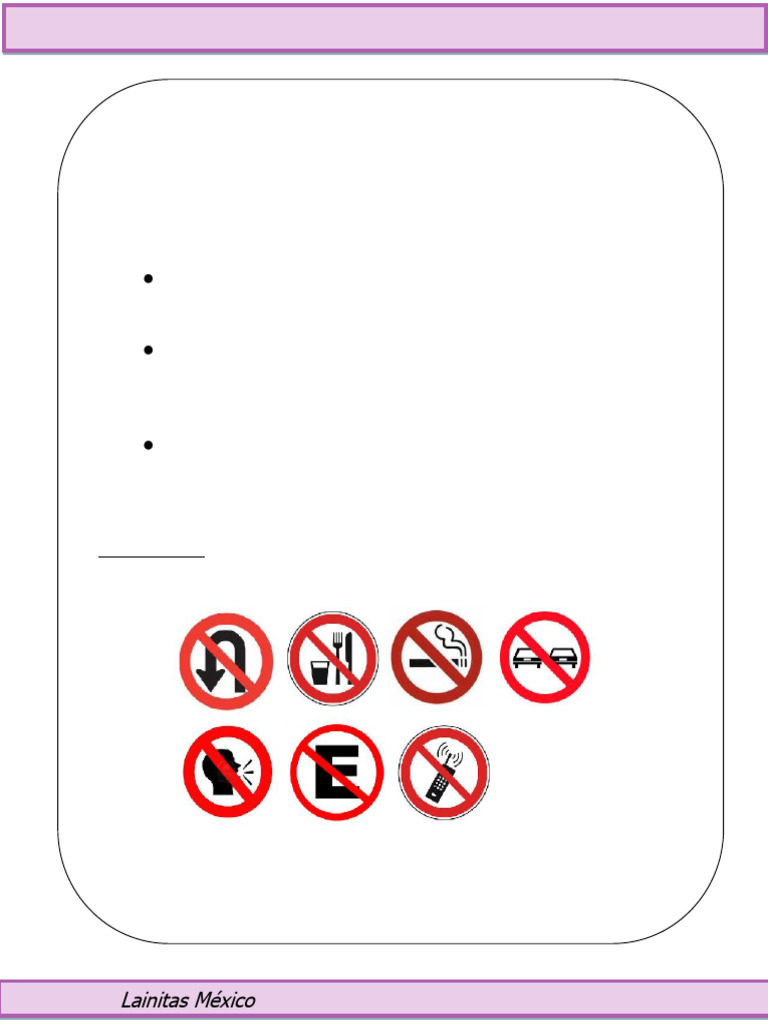 4to Grado - Español - Símbolos y señalamientos | PDF