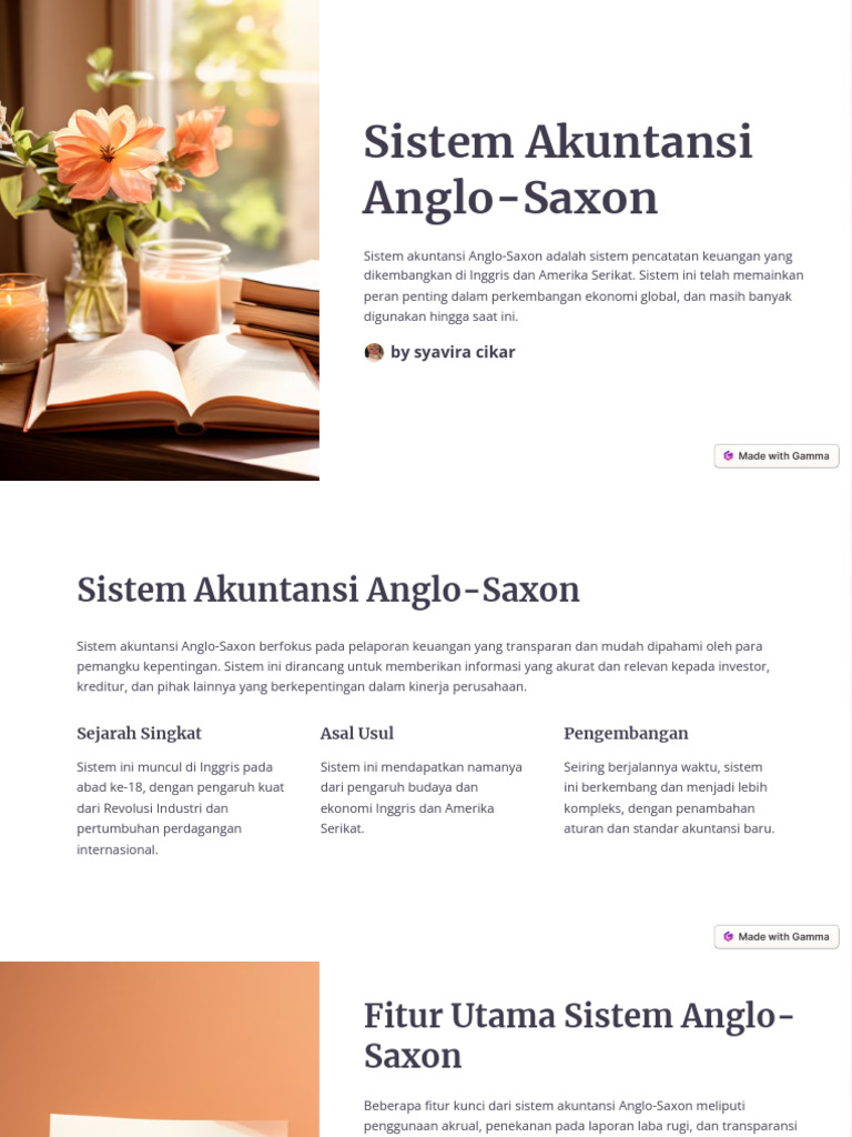 Sistem Anglo-Saxon | PDF