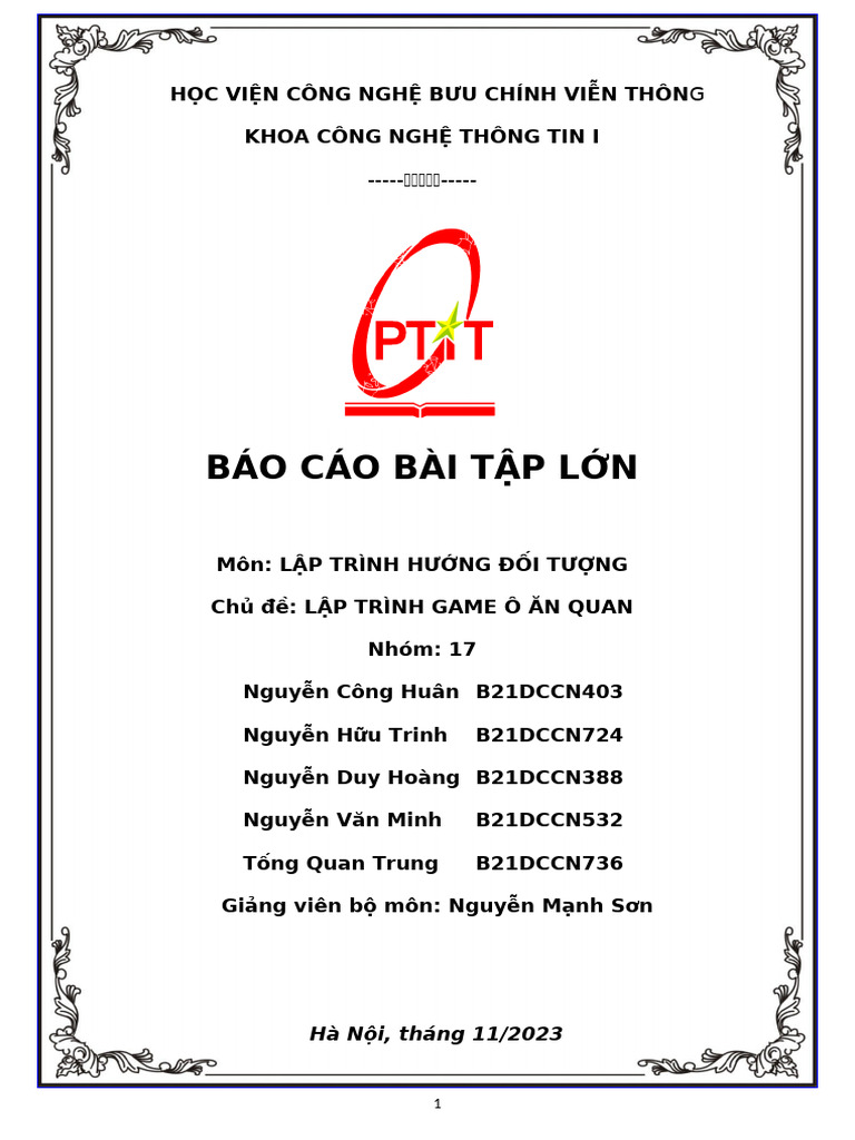Bao-Cao-JAVA | PDF