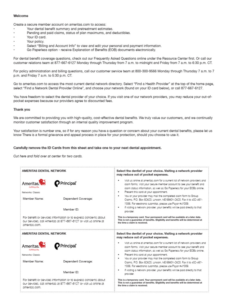 Temporary Cards | PDF