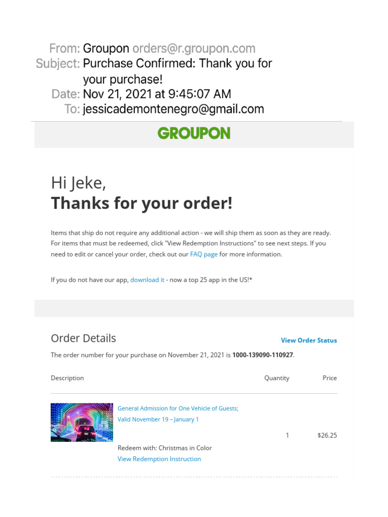 Purchase Confirmed Thank You For Your Purchase! | PDF