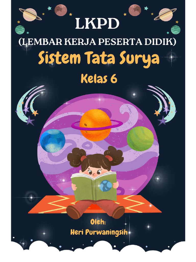 LKPD Heri Purwaningsih - PJBL Tata Surya | PDF