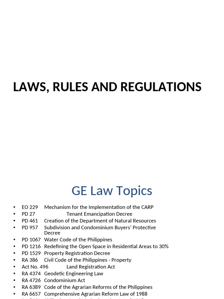 Public LAWS 1 | PDF