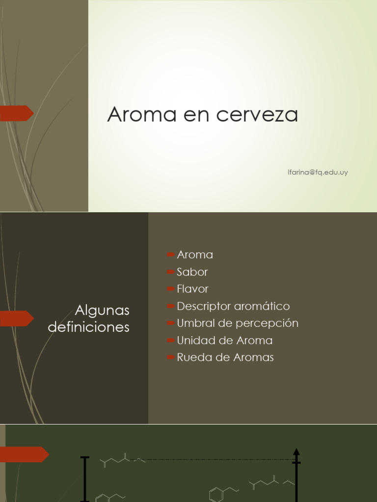 8 Aromas en Cerveza | PDF