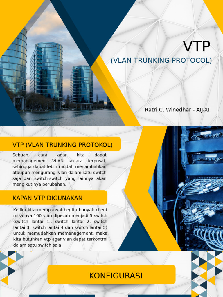 VTP (Vlan Trunking Protocol) | PDF