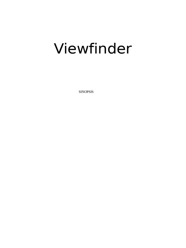 Viewfinder | PDF