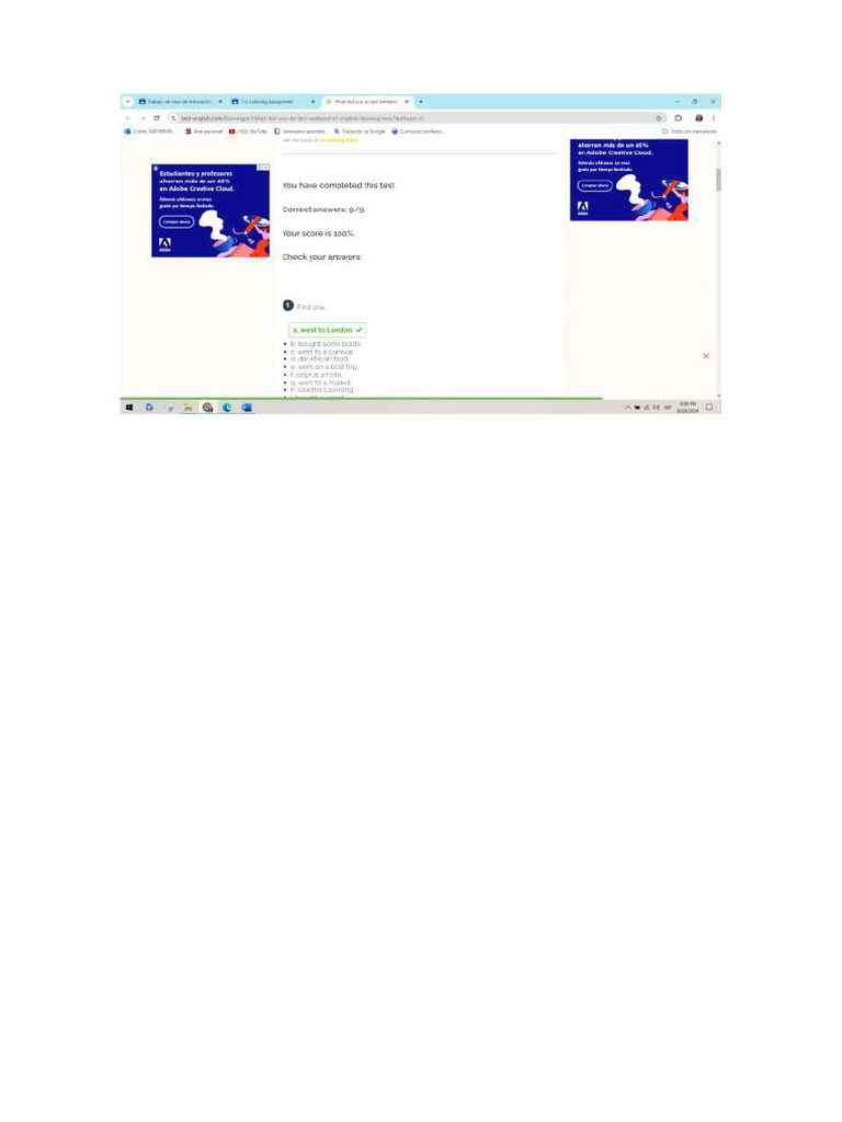 Listening Assignment - 26 - 08 | PDF