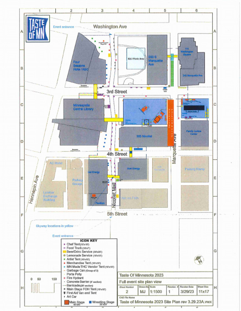 Taste of MN Map | PDF