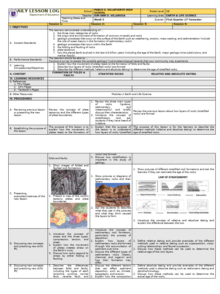 DLL Els Quarter 1 Week 5 | PDF