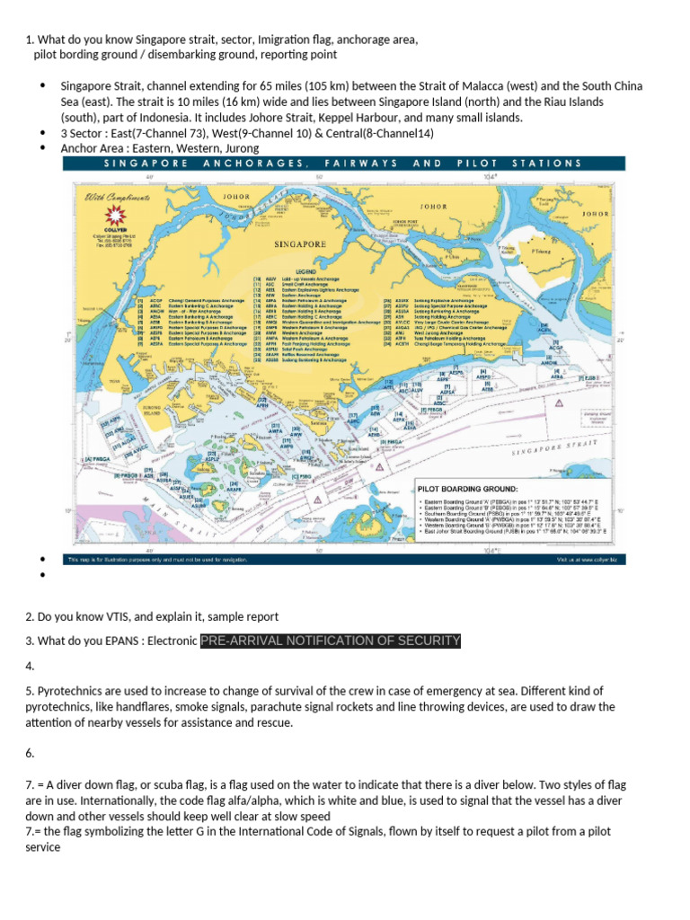 Pre-Arrival Notification of Security | PDF