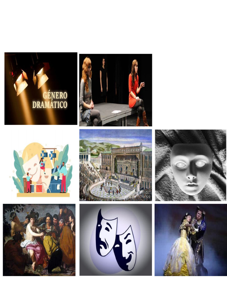 Imagenes Del Genero Dramatico y Lista de Cotejo | PDF