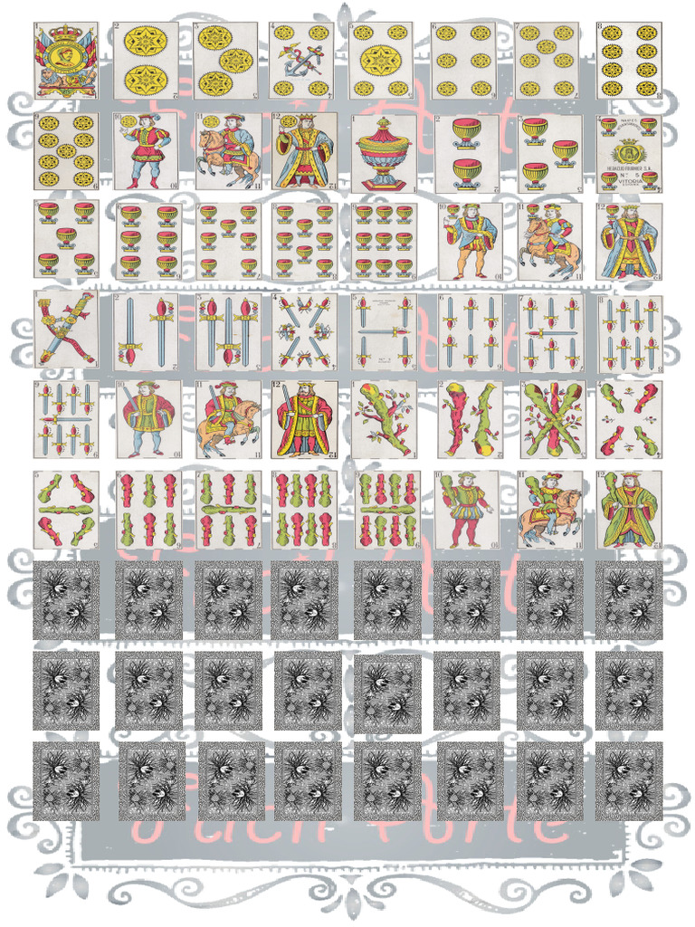 Baraja de Cartas Española 2 | PDF