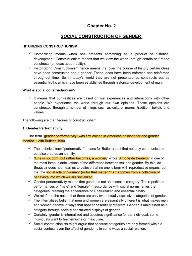 -Social-construction-of-gender | PDF