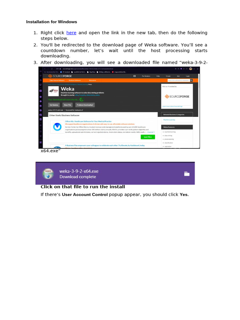 Weka Installation 1 | PDF