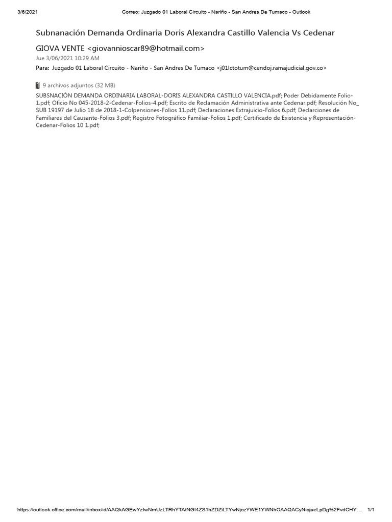 Demanda Corregida | PDF