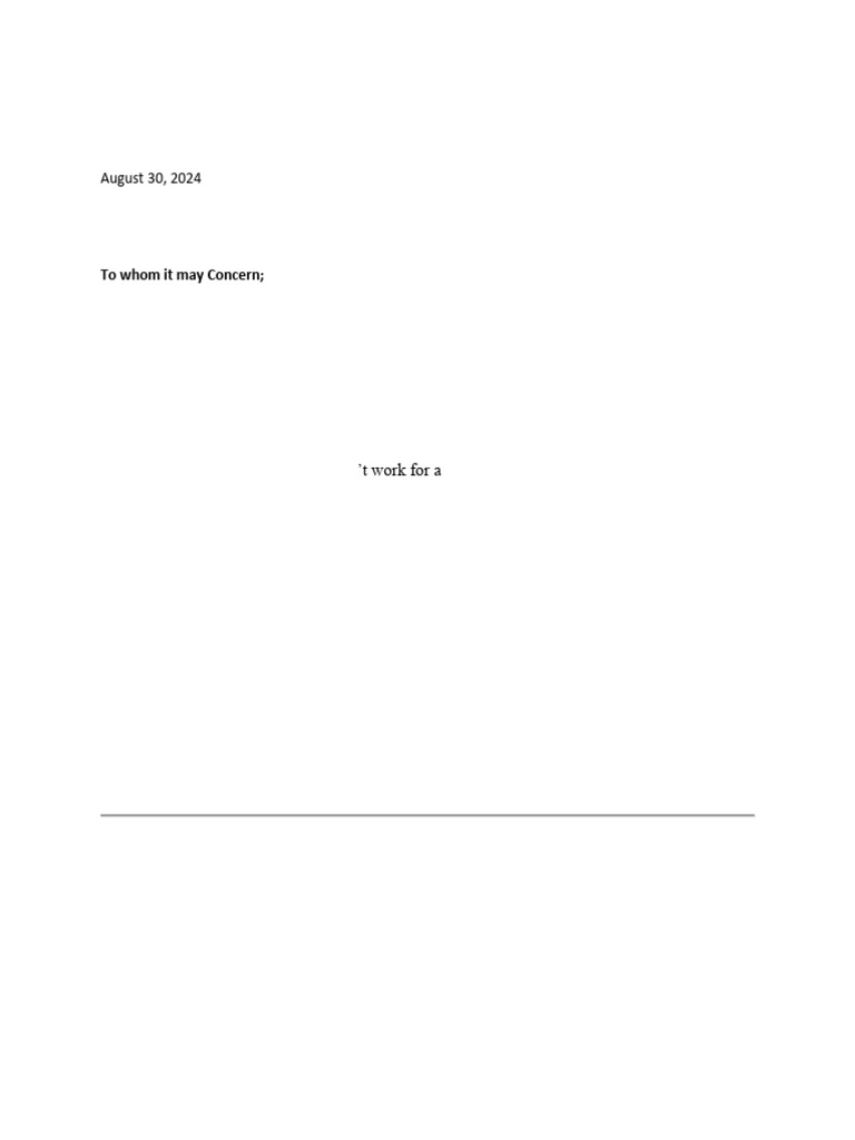 Retirement Letter | PDF