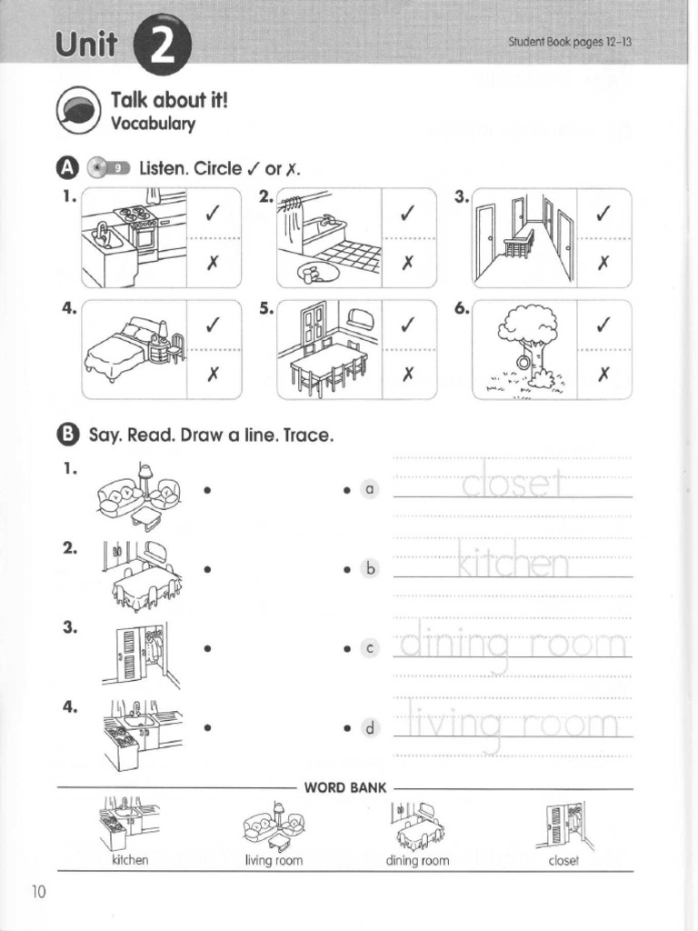 SuperKids 2 Activity Book-10-15 Unit 2 | PDF