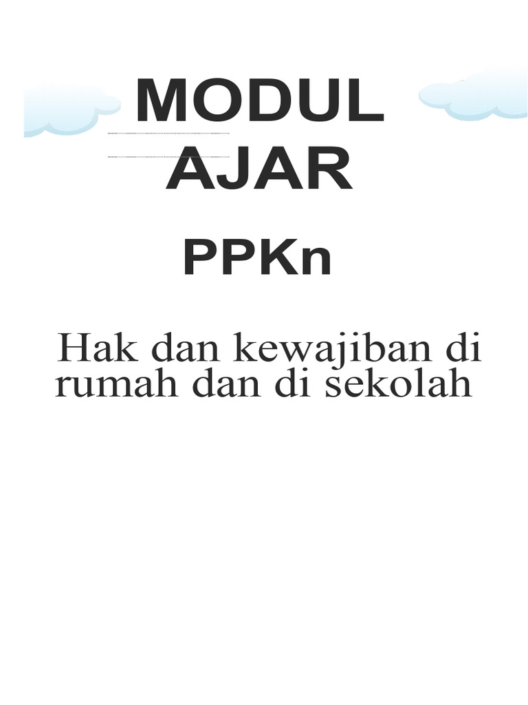 Modul PKN | PDF