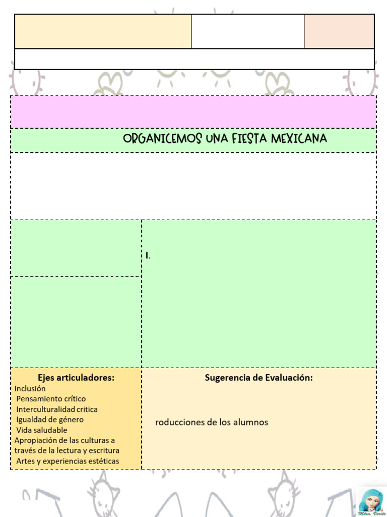 Proyecto - Fiesta Mexicana Septiembre | PDF