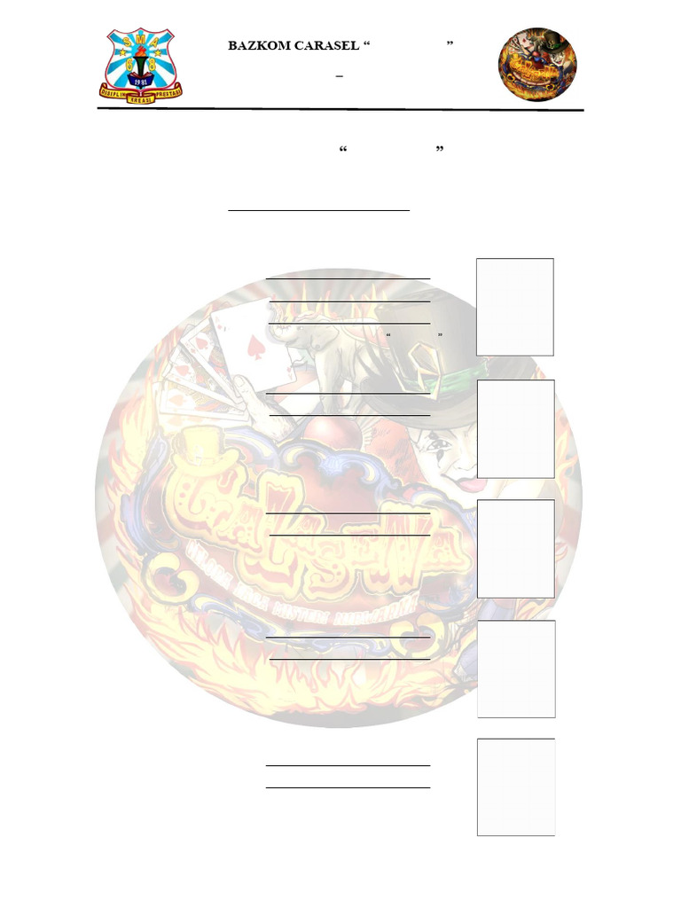 Formulir Pendaftaran MLBB - Bazkom Galasena 2024 | PDF