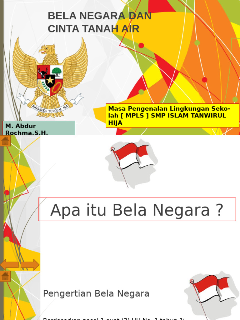 Bela Negara Dan Cinta Tanah Air | PDF