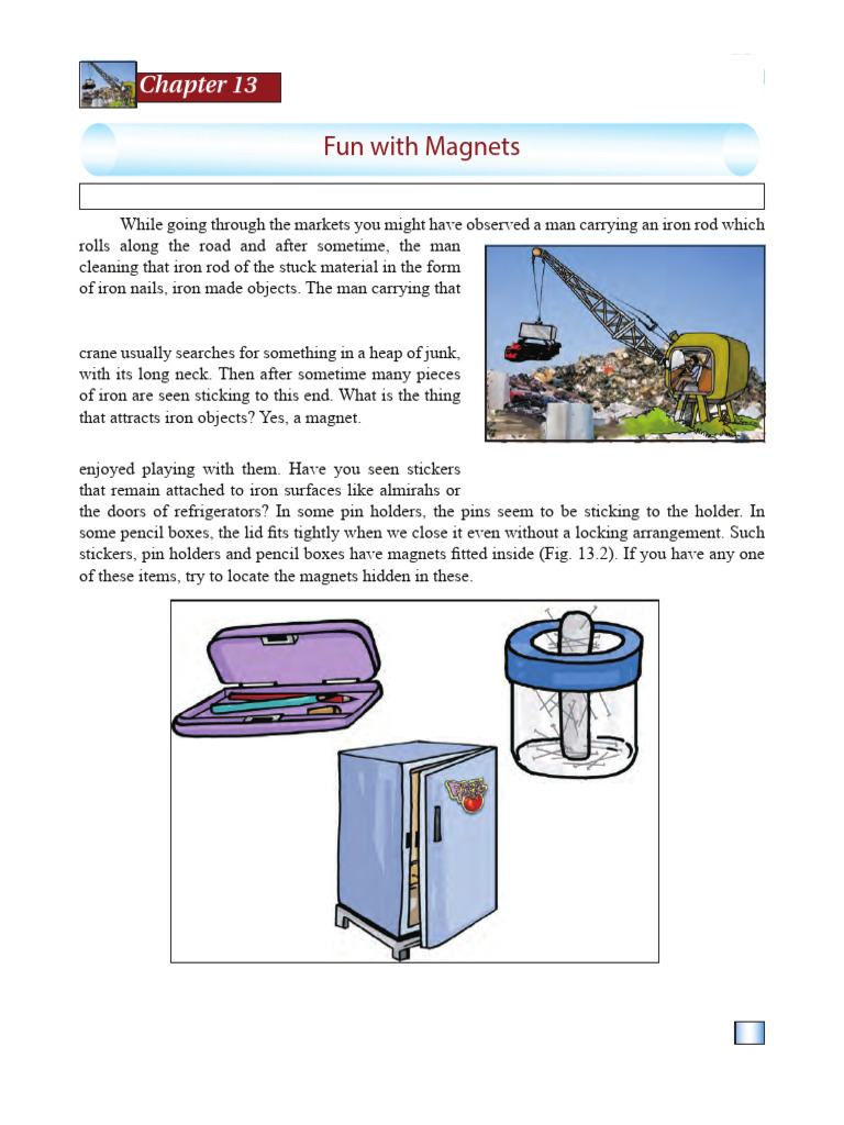 Fun With Magnet | PDF | Compass | Magnet