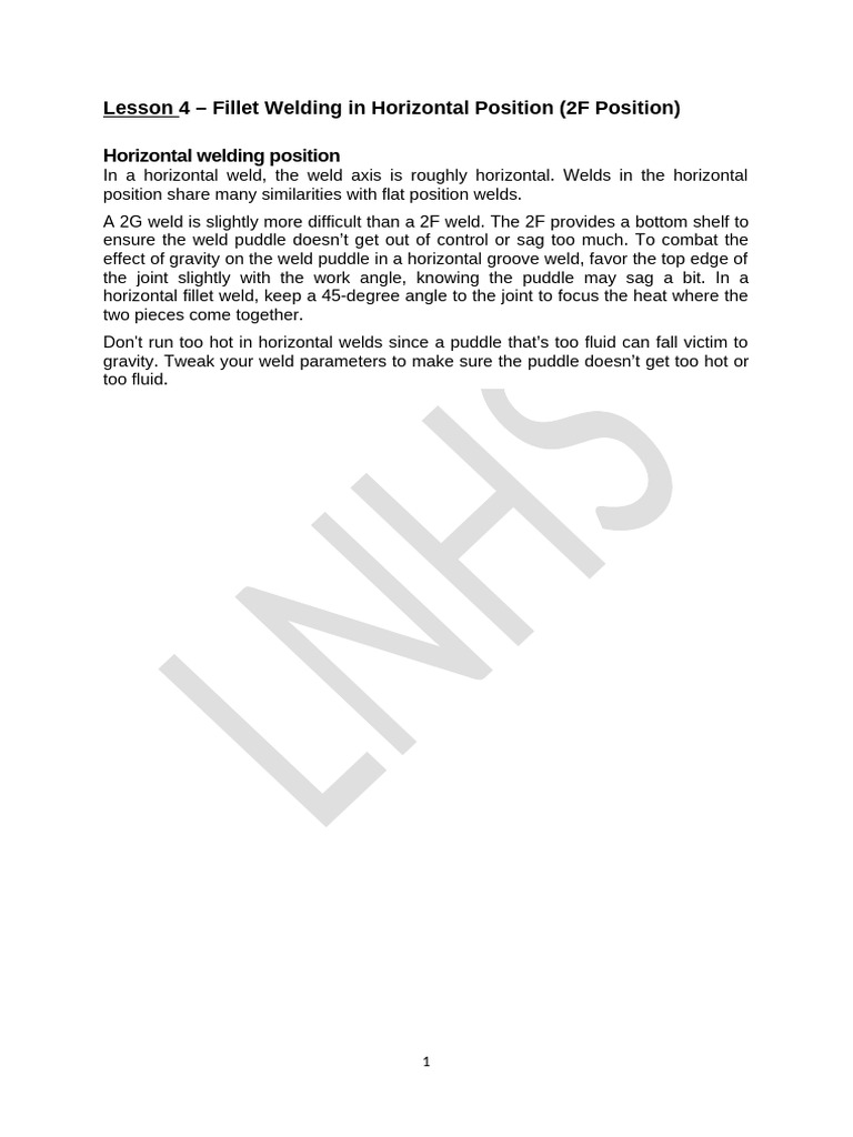 Lesson 8 - Welding Procedure Specification | PDF
