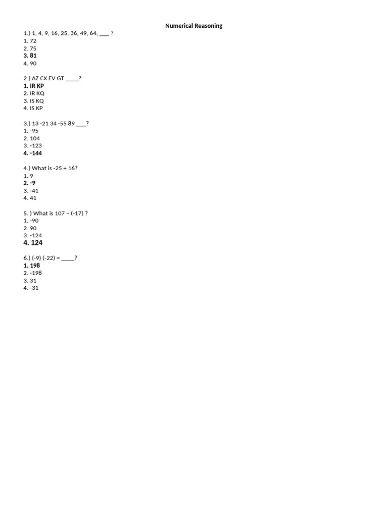 Civil Service Reviewer | PDF