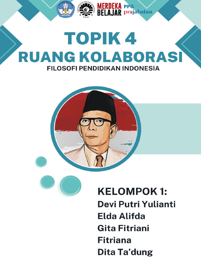 TOPIK 4. RUANG KOLABORASI - Filosofi - Kelompok 1 | PDF