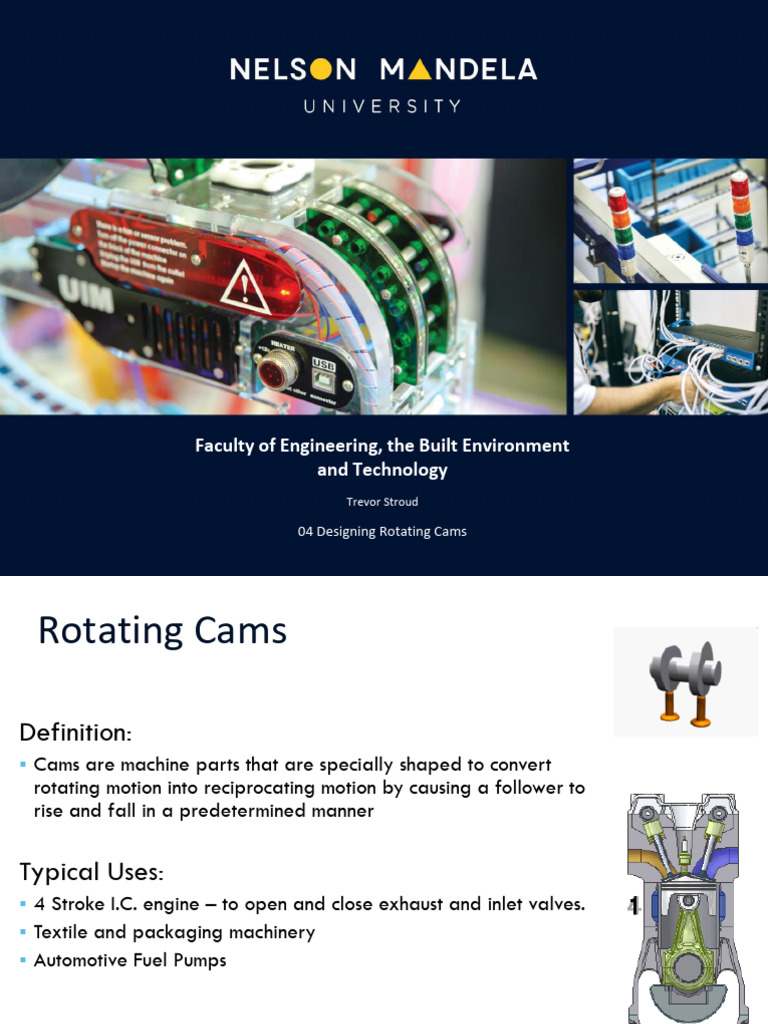 Designing Rotating Cams | PDF