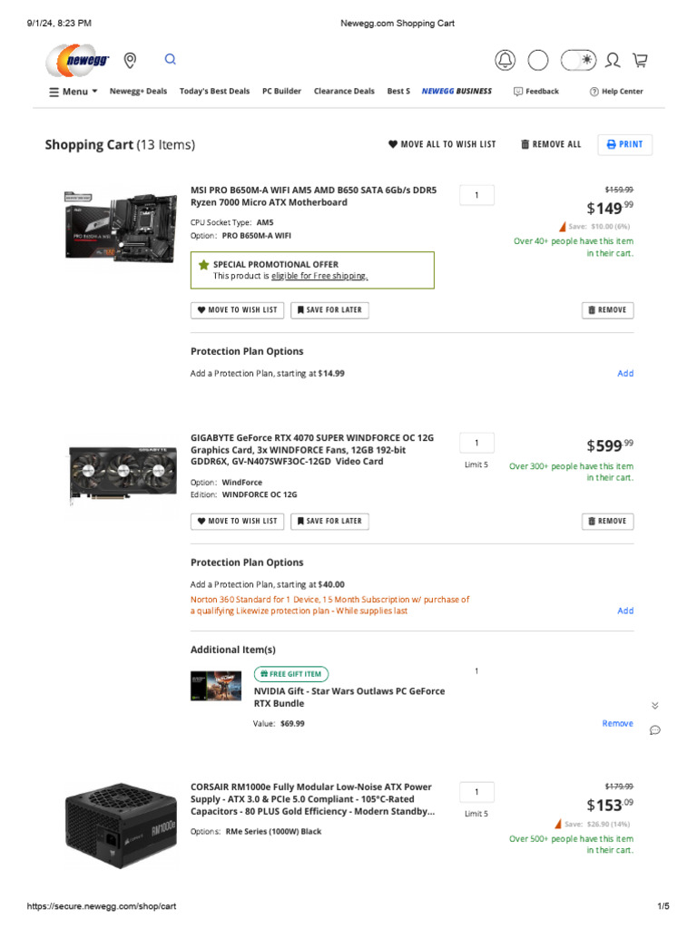 Shopping Cart | PDF