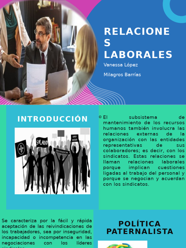 Relaciones Laborales | PDF