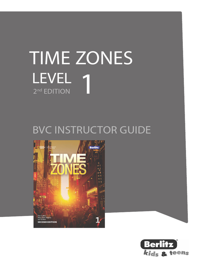TimeZones 2ed 1 BVC IG | PDF