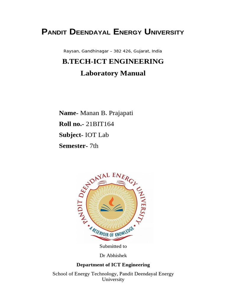 Exp Iot | PDF